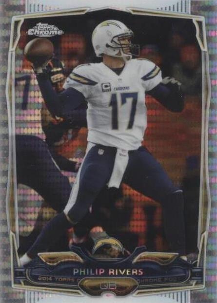 2014 Topps Chrome Mini - Philip Rivers #91 Pulsar Refractor /102 for ...