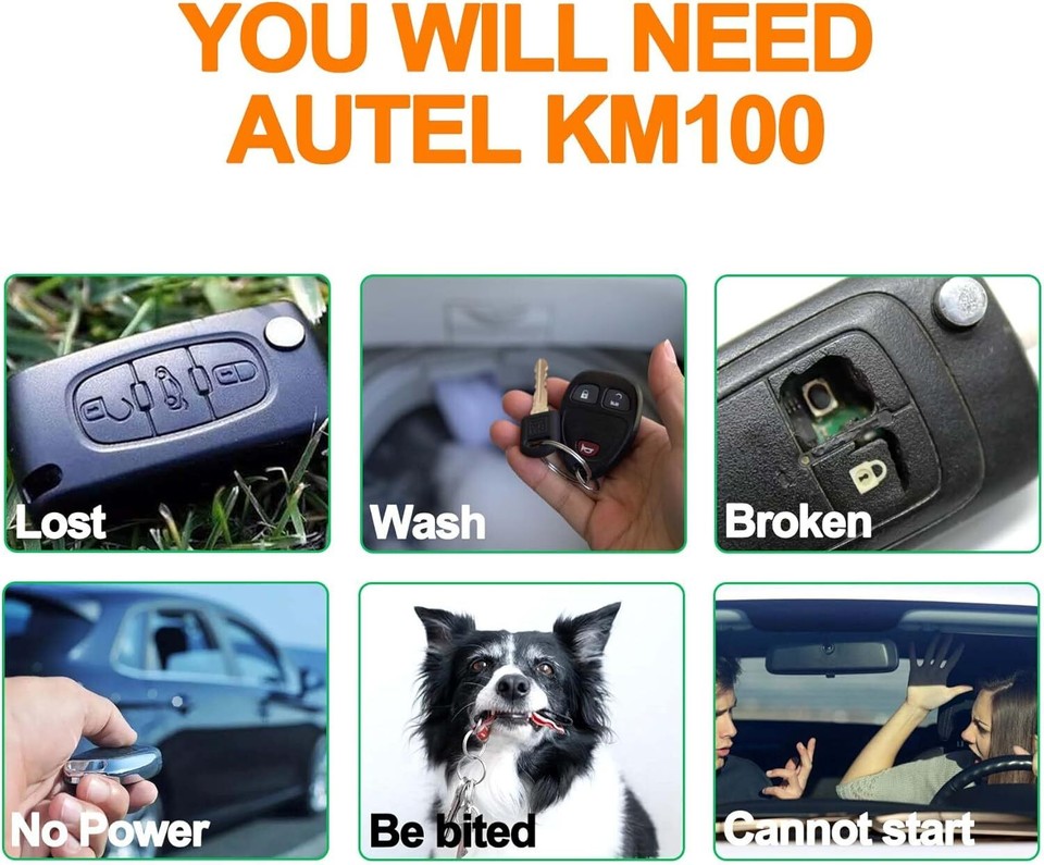 Autel MaxiIM KM100 Key Fob Programming Programmer Immobilizer Keys ...