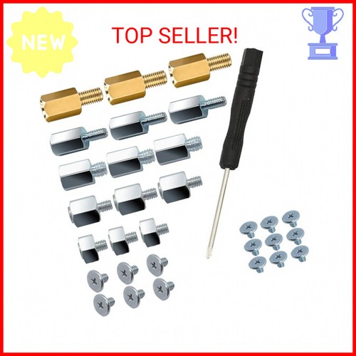 PCIe NVMe M.2 SSD Mounting Screws Kit for Asus Gigabyte ASRock Msi ...