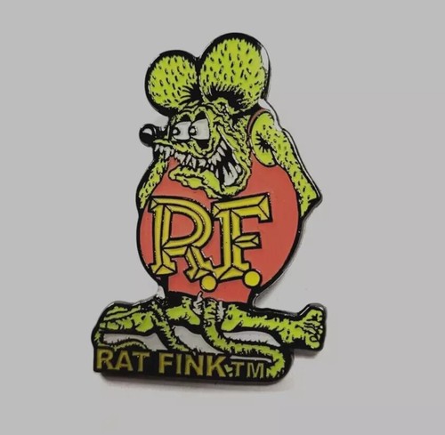 GREEN RAT FINK PIN NOVELTY HAT "BIG DADDY" ROTH | eBay