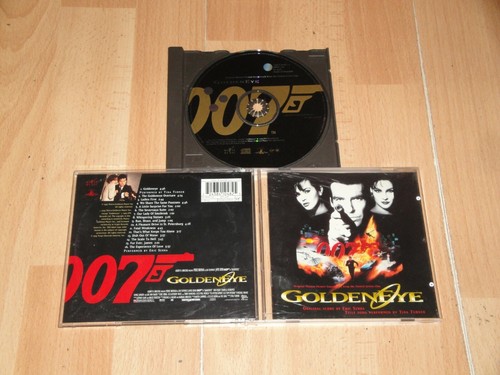 007 GOLDEN EYE GOLDENEYE MUSIC CD ORIGINAL MOTION PICTURE SOUNDTRACK ...