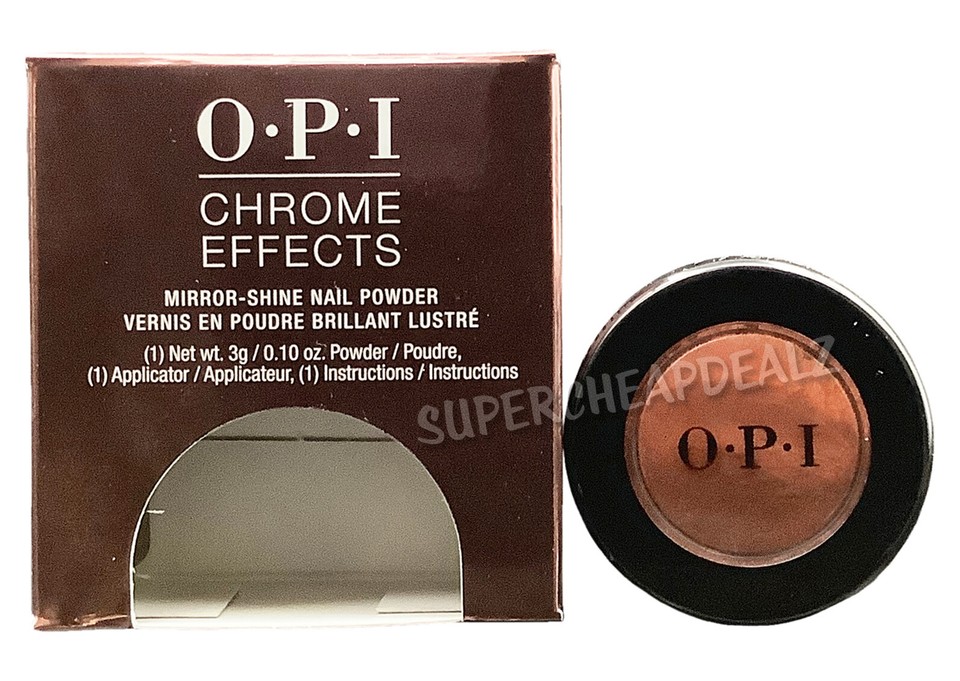 OPI Chrome Effects Nail Powder 3g / 0.1oz / Top Coats 0.5oz - ALL ...