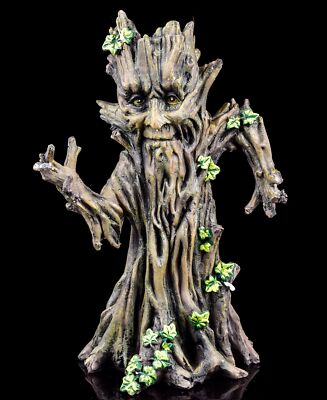 CUTE Treebeard 12" Happy Tree ENT INCENSE Cone BURNER Tree of Wisdom ...