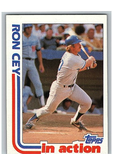 1982 Topps Baseball Card Single - #411 Ron Cey A1 | eBay