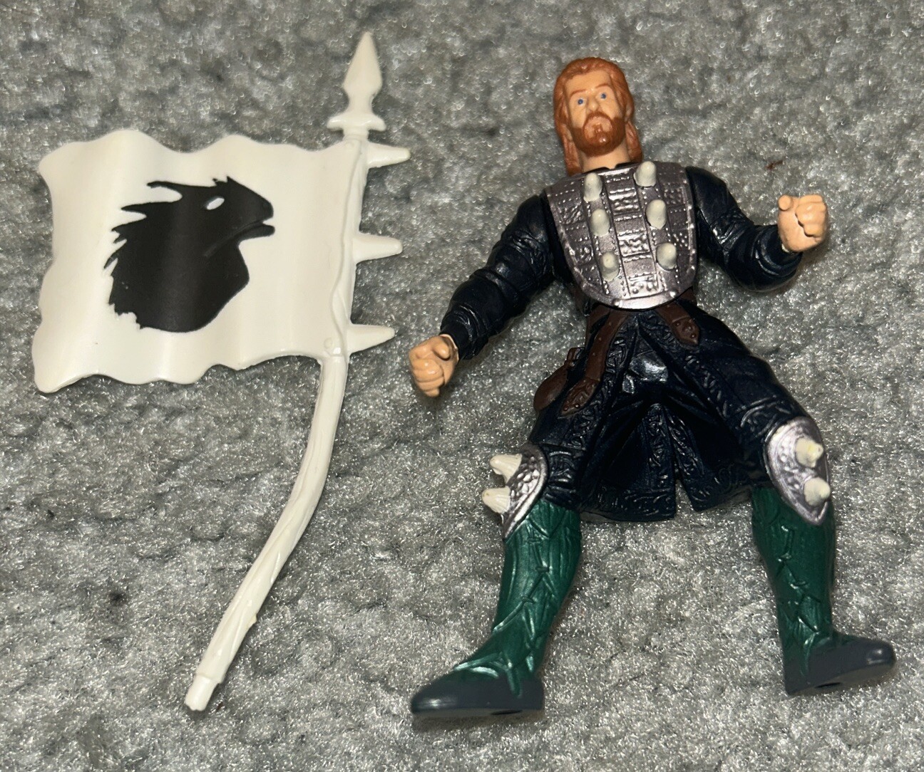 Vintage 1996 Dragonheart Brave Knight Bowen 3.5" Hasbro Action Figure ...