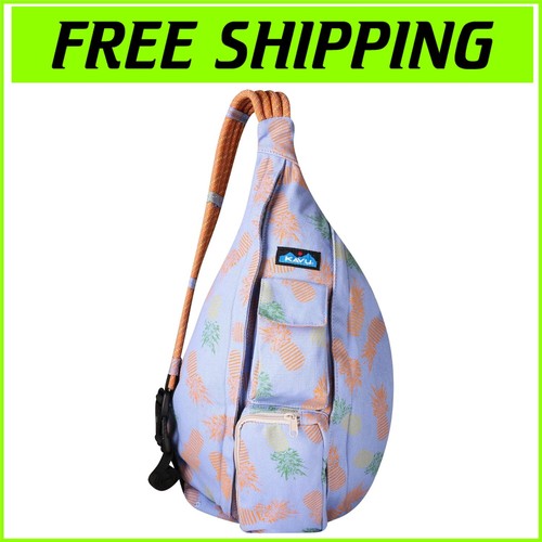 Adventure-Ready Crossbody Sling Pack with Adjustable Rope Strap ...