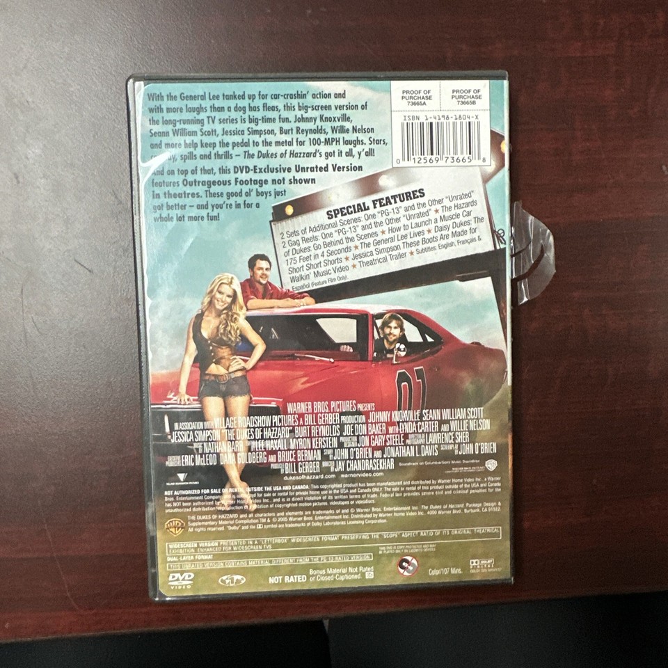 The Dukes of Hazzard (DVD, 2005) 12569736658| eBay