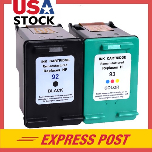 2PK For HP 92 93 Ink Cartridges Deskjet 4160 5420 5420v Photosmart ...