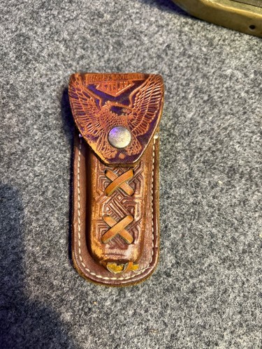 Harley Davidson Motorcycle Leather knife sheath Vintage | eBay