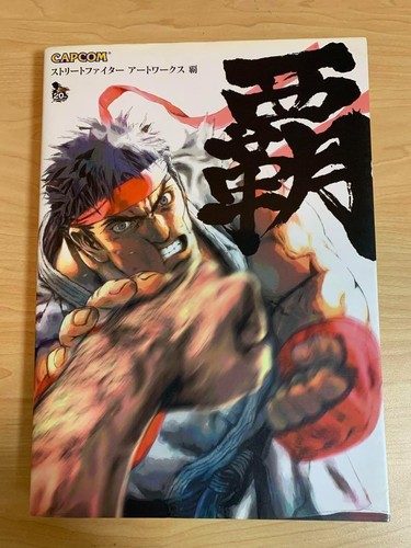 STREET FIGHTER Art Works HA 20th Anniv Illustration Book Akiman Kinu ...