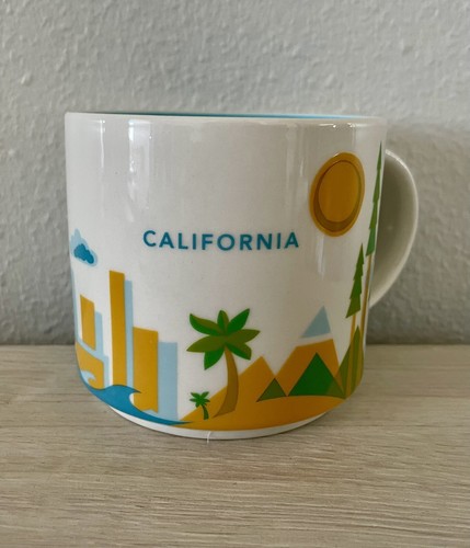New! Starbucks California State You are Here Coffee Global City Mug ...