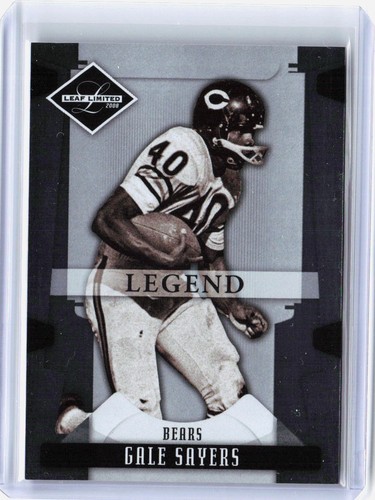 2008 Leaf Limited #136 Gale Sayers Legend #'d /499 | eBay