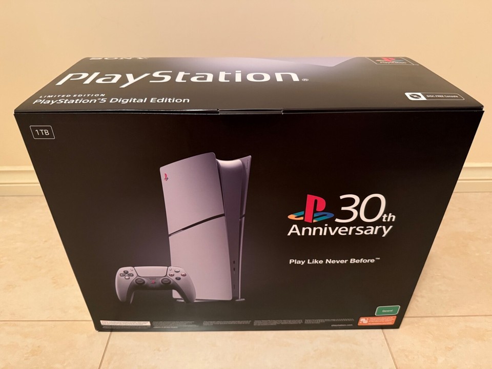 PlayStation 30th Anniversary Limited Edition Playstation 5 PS5 Bundle ...