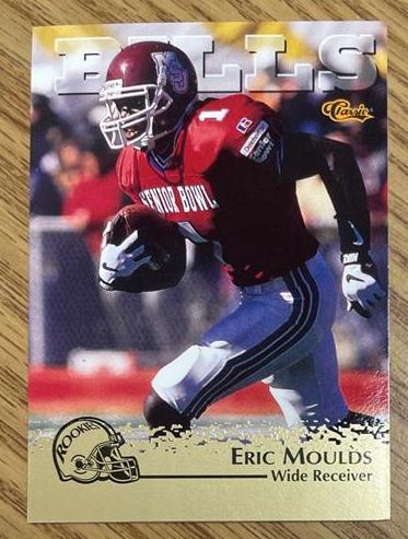 ERIC MOULDS - 1996 Classic NFL Rookies - Gold - Card 40 - Mississippi ...
