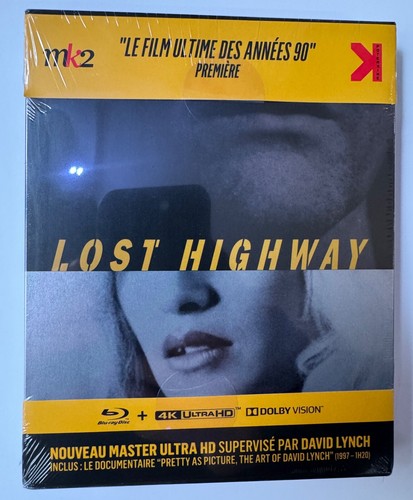 BLU RAY 4K LOST HIGHWAY DAVID LYNCH STEELBOOK NEUF SOUS CELLO RARE | eBay