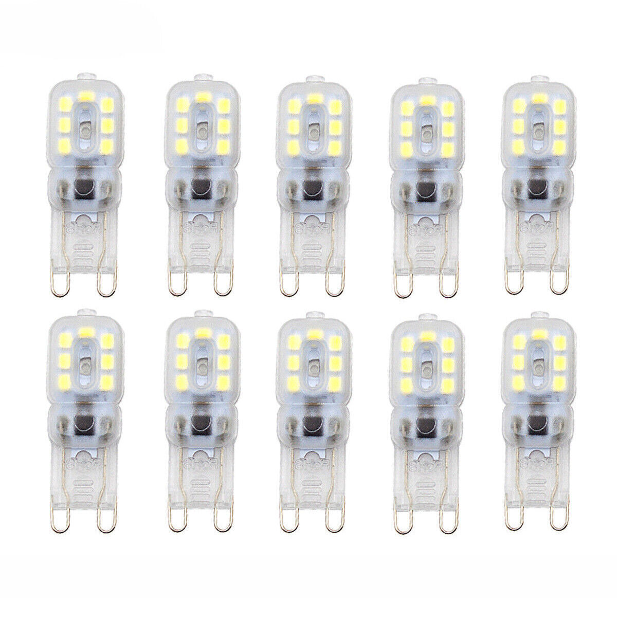 10X G9 5W LED Dimmable Capsule Light Bulb Replace Halogen Lamps AC220 ...