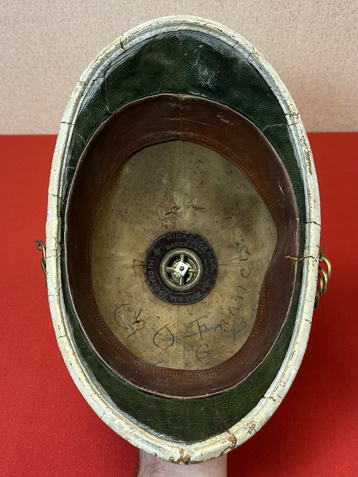 M1880 U.S Infantry Pith Spiked Helmet - Battlefield Military Museum ...