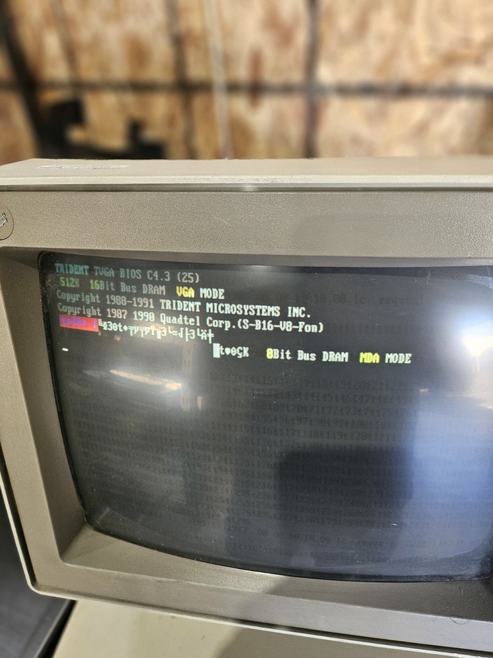 VINTAGE IBM 8518 COLOR GAMING MONITOR VGA TESTED/WORKS!! | eBay