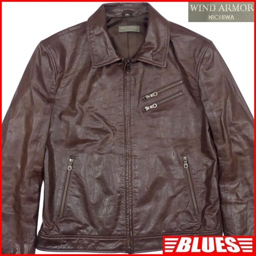 Wind Armor Riders Jacket XL Genuine Leather Single Men s Leather Jacket ...