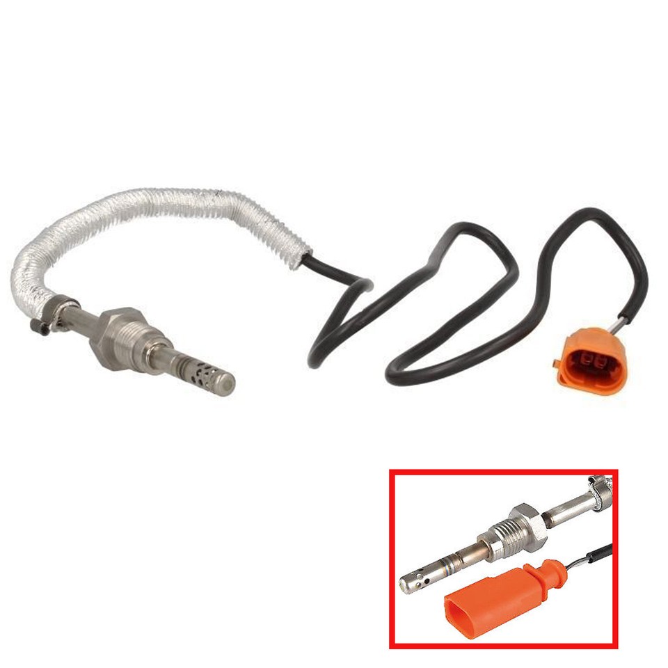 Temperature Sensor Exhaust Gas Intended VW GOLF 5 6 TDI - 03L906088CC ...