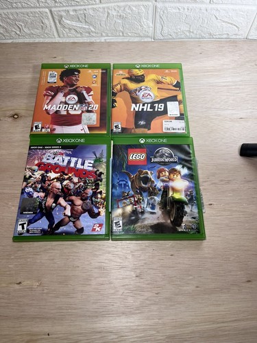 Xbox One Games Lot of 4 madden, nhl, battle grounds, lego | eBay