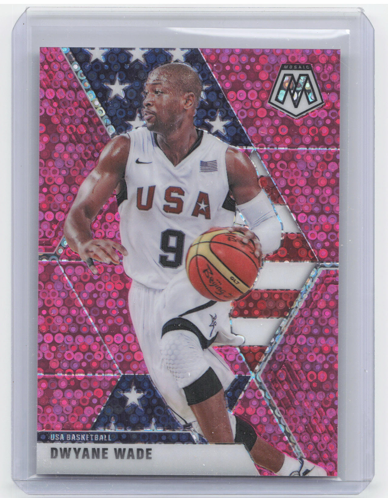 2019-20 Panini Mosaic #259 Dwyane Wade Fast Break Pink #/20 | eBay