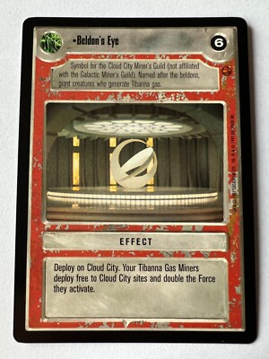Star Wars CCG - Cloud City Limited - Beldon's Eye - FS Eligible Dollar ...