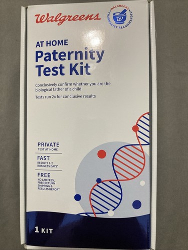 Walgreens At Home Paternity Test Kit to Confirm the Biological Father ...