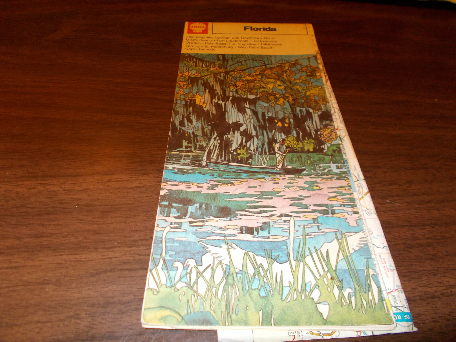 1973 Shell Florida Vintage Road Map | eBay