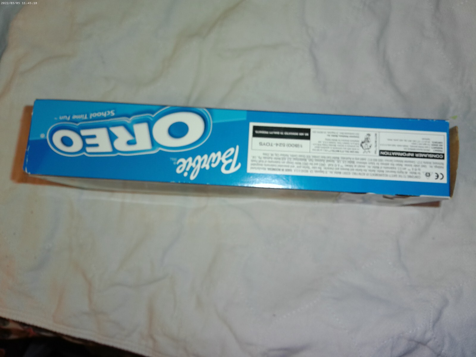 OREO Barbie School Time Fun Doll 2001 Mattel #55194 Unopened for sale ...