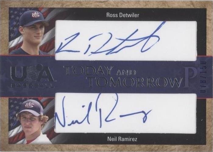 2007 Upper Deck USA Baseball National Teams - Today and Tomorrow Dual ...