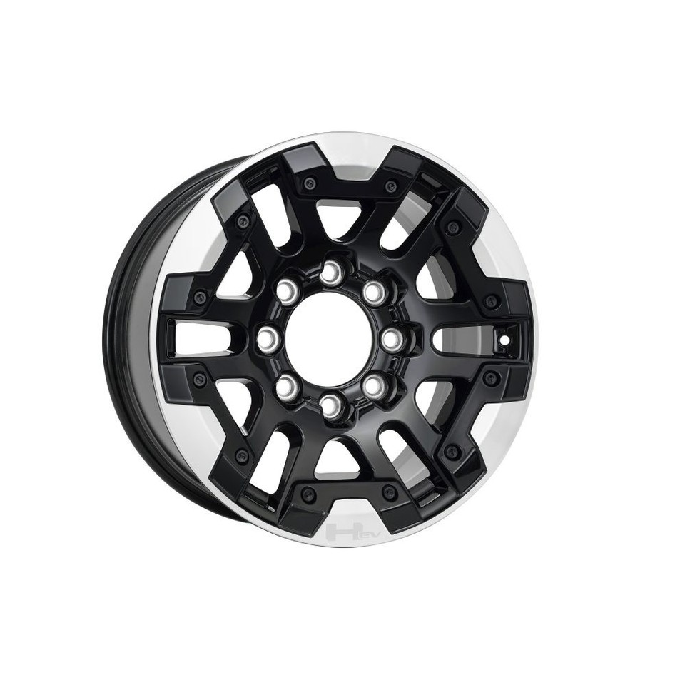 New OEM GM 18x9 Black & Machined Aluminum Wheel '22-'24 Hummer EV ...