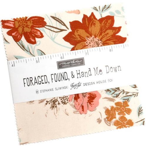 Foraged, Found & Hand Me Down Charm Pack by Fancy That Design House for ...
