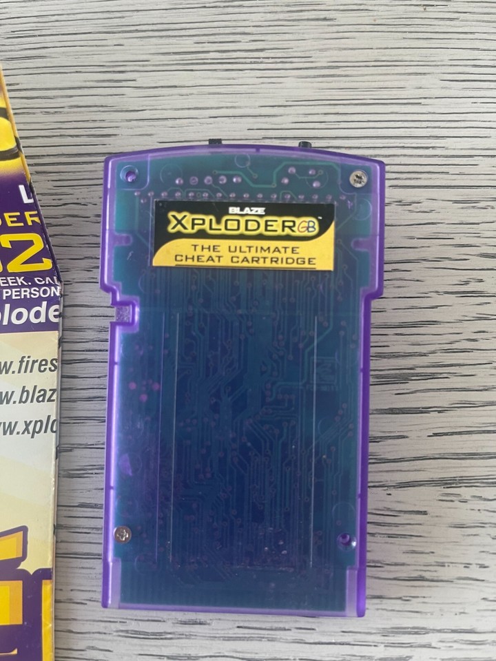 Blaze Xploder GB Nintendo Game Boy Color Game Cheat Cartridge | eBay
