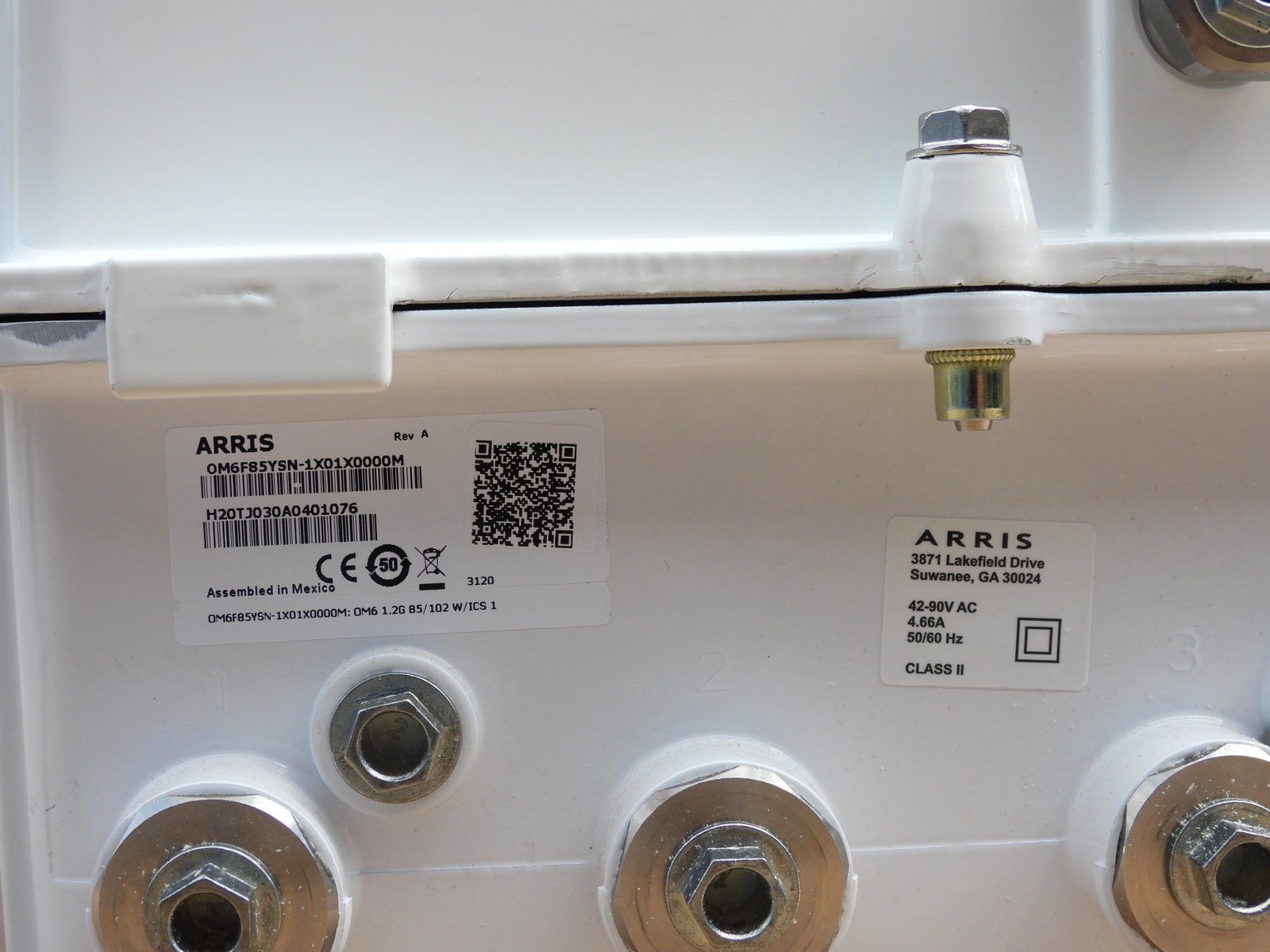 Arris OM600 1.2 GHz Fiber Deep Node Configured for Remote PHY Device ...