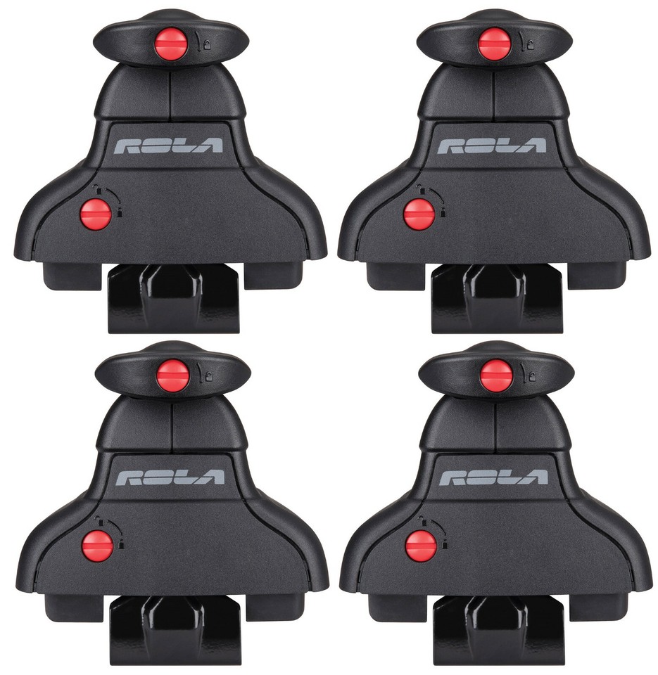 Rola Roof Rack Cross Bars For 10-13 Kia Soul w/ 8 Lock Cores For Kayak ...