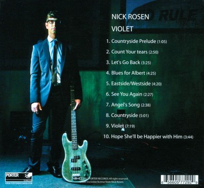 NICK ROSEN - VIOLET [DIGIPAK] NEW CD 656605772929 | eBay
