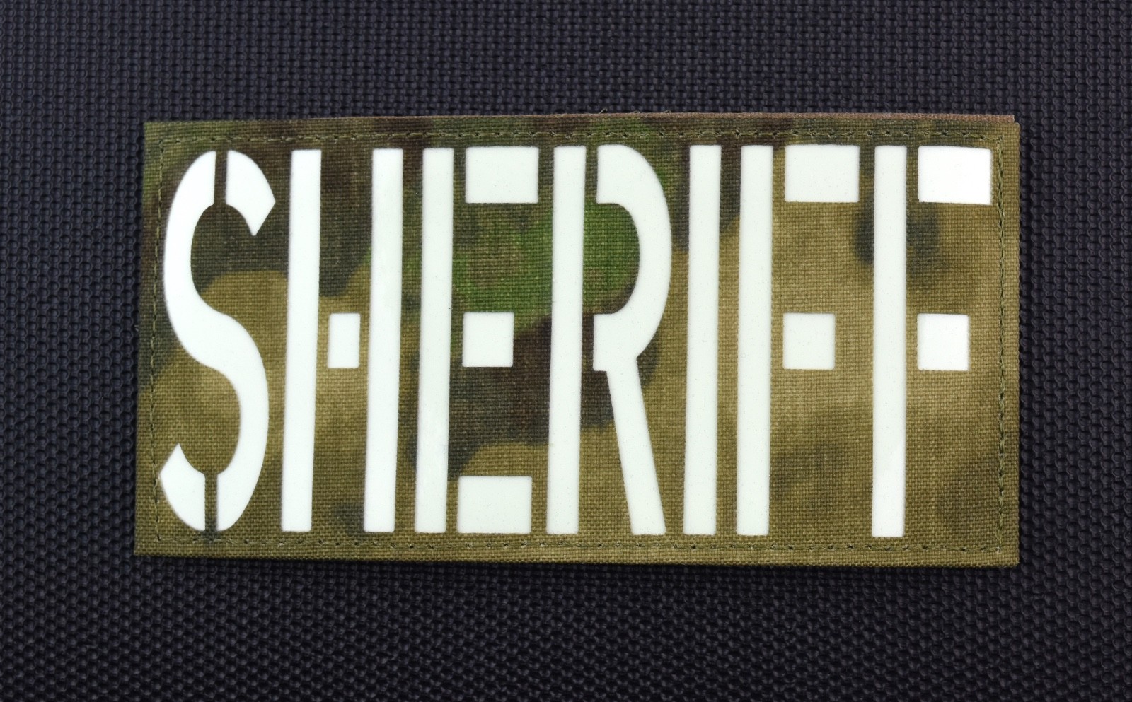 Large ATACS-FG Luminescent SHERIFF Patch County SWAT SERT GITD Glow In ...