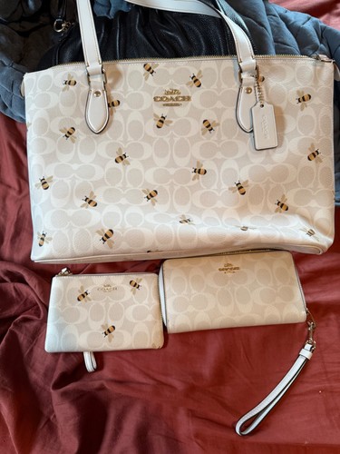 coach bumble bee tote new with out tags limited edition | eBay