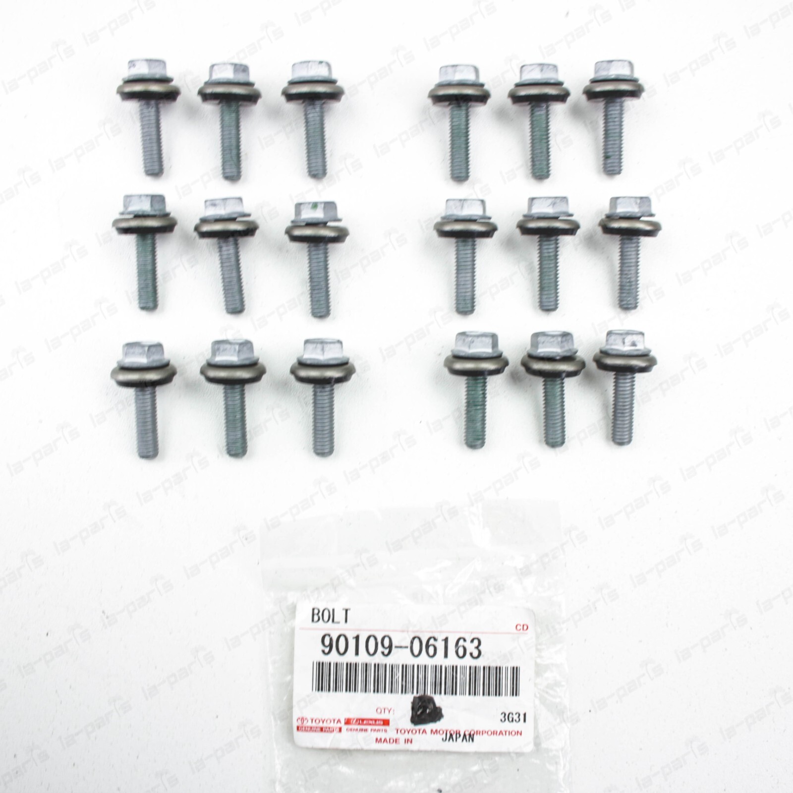 Toyota 8 Cyl 4.7L 2UZFE Cylinder Head Cover Bolt 90109-06163 | OEM ...