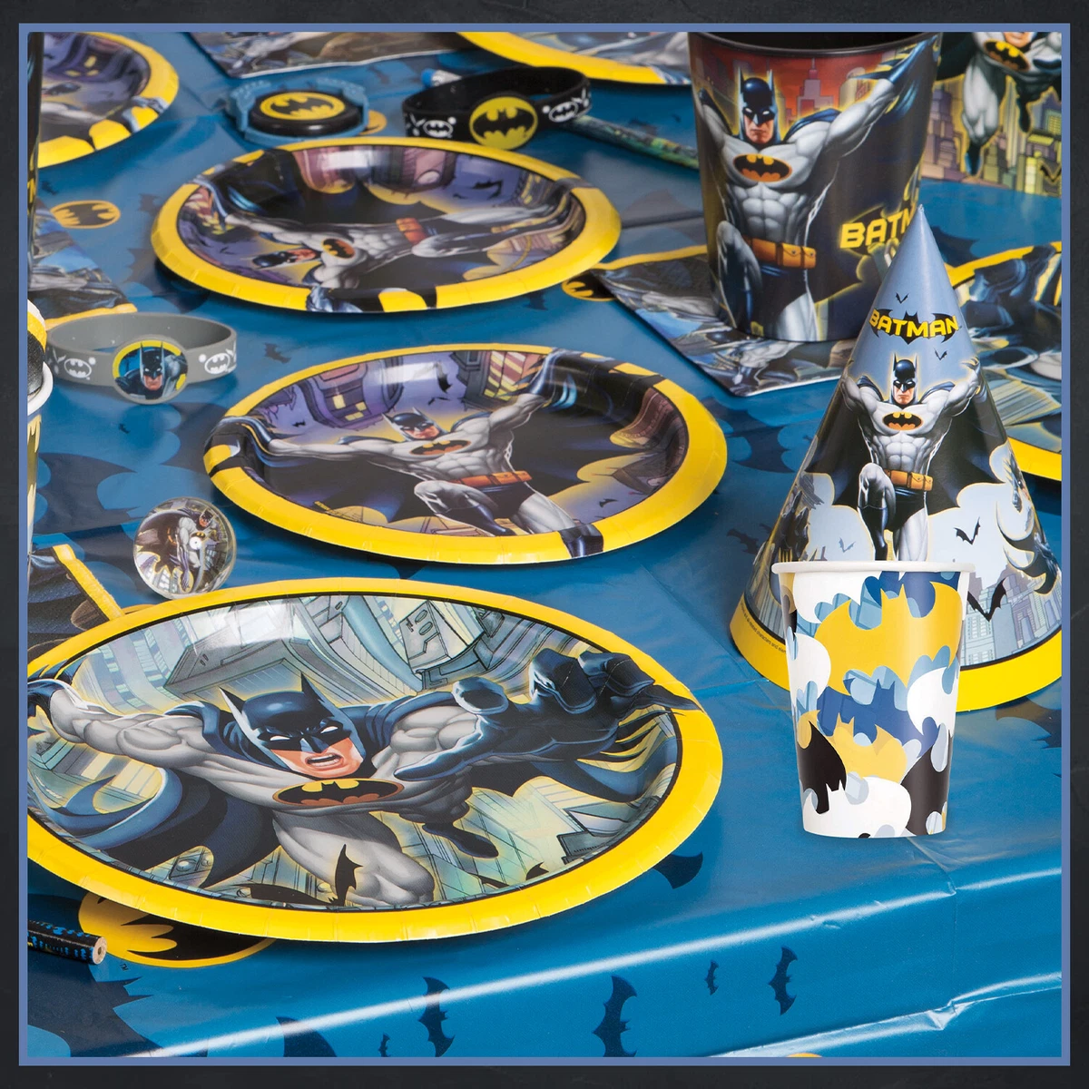 Batman Plates And Cups