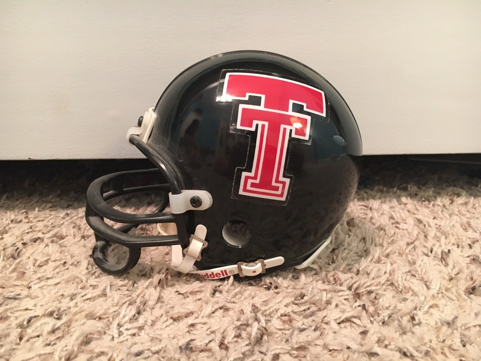 Vintage Texas Tech mini helmet throwback Zach Thomas Patrick Mahomes | eBay
