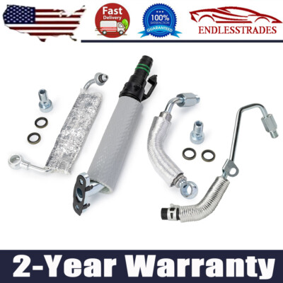 Turbo Charger Coolant Return Hose Line Fit For Chevy Cruze Buick GM1.4L ...