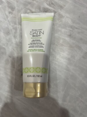 Mary Kay Satin Body SILKENING SHEA LOTION White Tea & Citrus Full Size ...