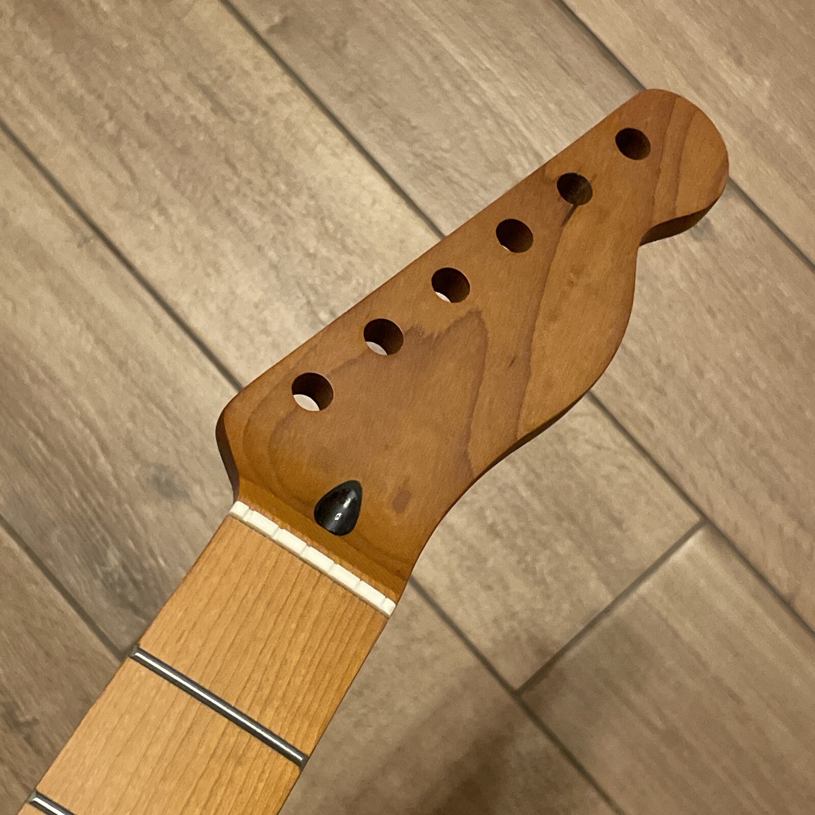 Roasted Maple Tele Neck Nitro Satin Fits Telecaster Warmoth Fender TM02B3