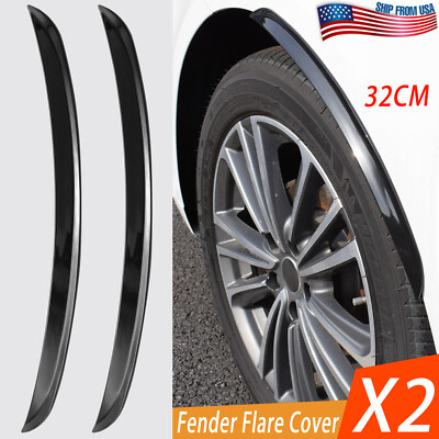 2pc Car Fender Wheel Arches Flare Extension Flares Wide Protector ...