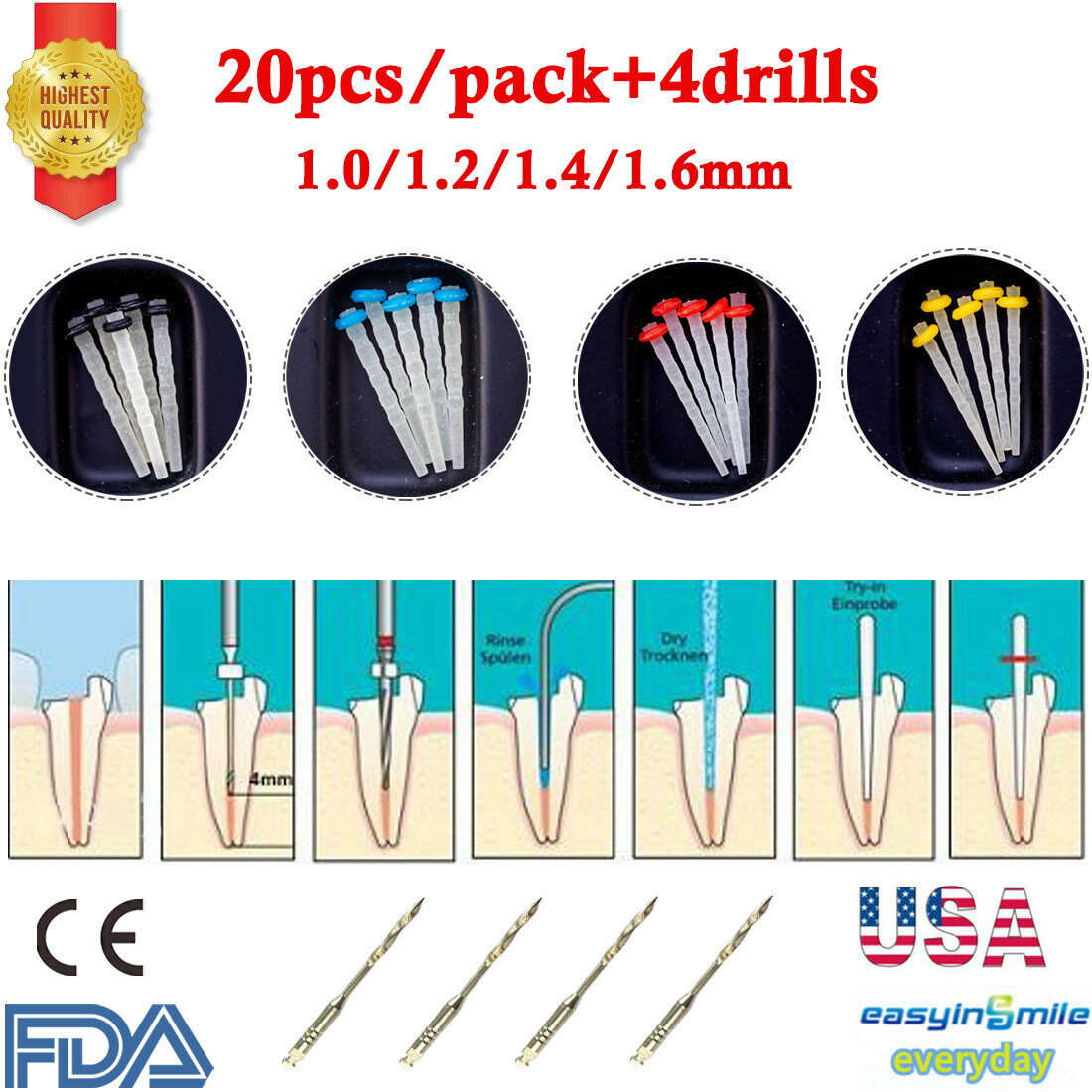 Endodontic Posts For Sale - MAVIN