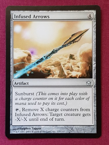 Magic The Gathering FIFTH DAWN INFUSED ARROWS artifact card MTG | eBay