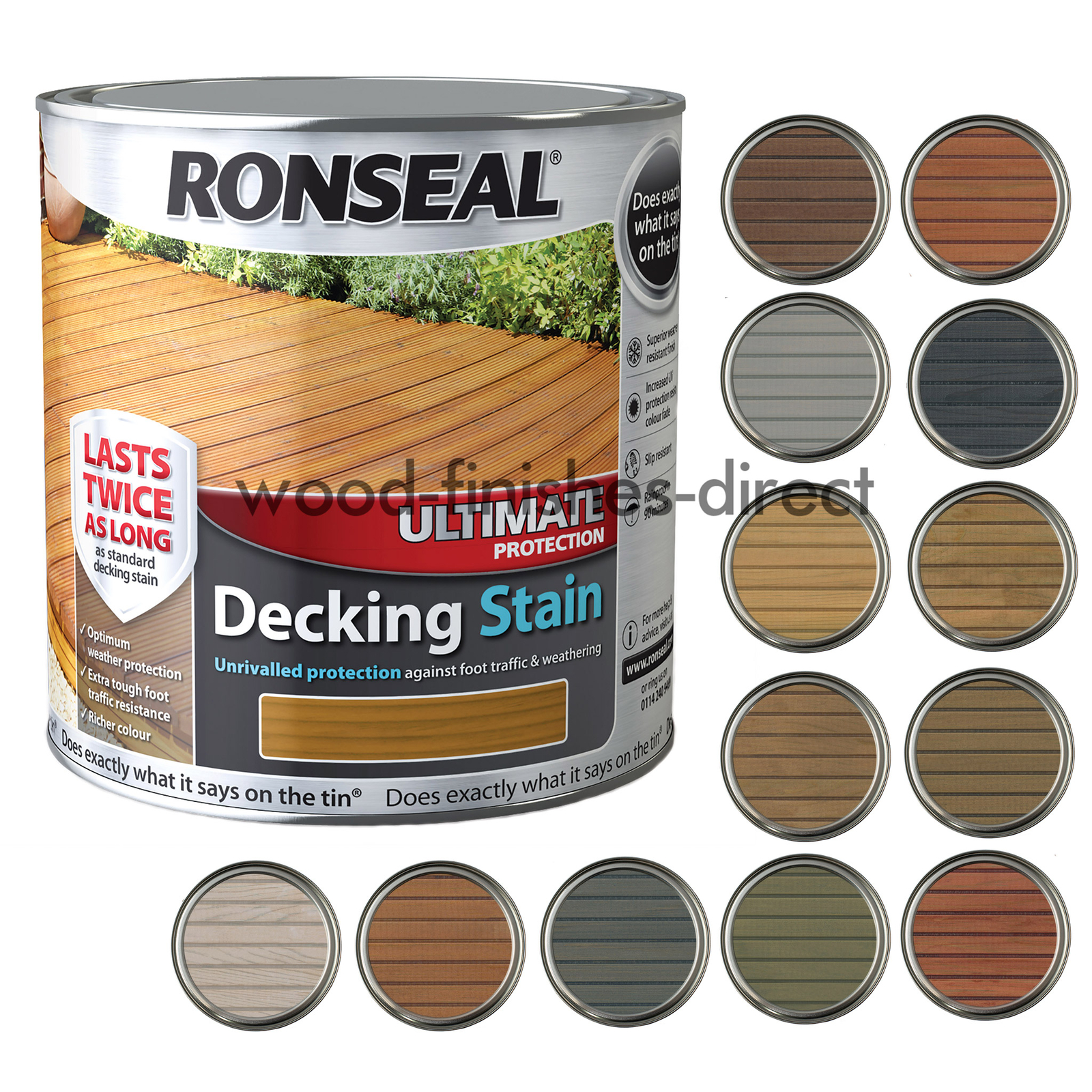Ronseal Ultimate Protection Decking Stain | eBay