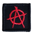 Anarchy Patch - Iron On / Sew On Embroidered Rayon Patch Applique ...